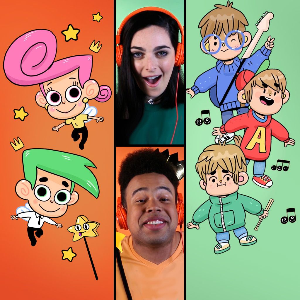 Acapella Theme Song Battle: Fairly OddParents and Alvin - ALVINNN ...