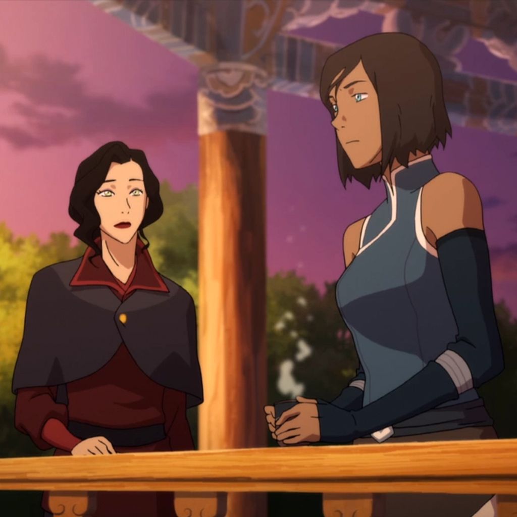 Legend Of Korra: "Korra and Asami Talk at the Pavilion" - The Legend of ...
